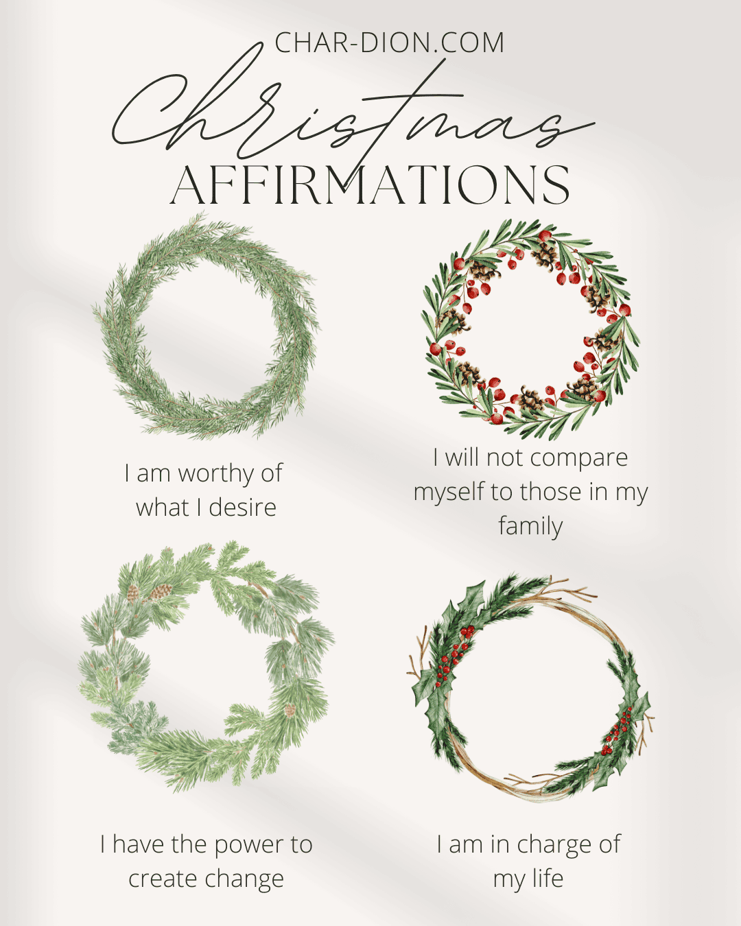 211 Christmas Affirmations To Get You Through The Season