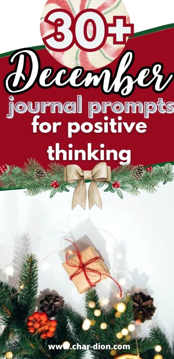 30+ December Journal Prompts for Positive Thinking - Soft Life Mama