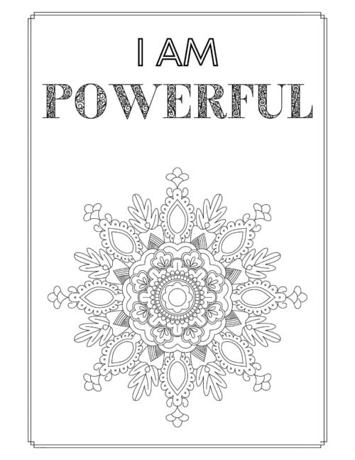 20+ Self care coloring pages FREE! - Soft Life Mama