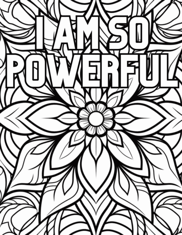 20+ Self care coloring pages FREE! - Soft Life Mama