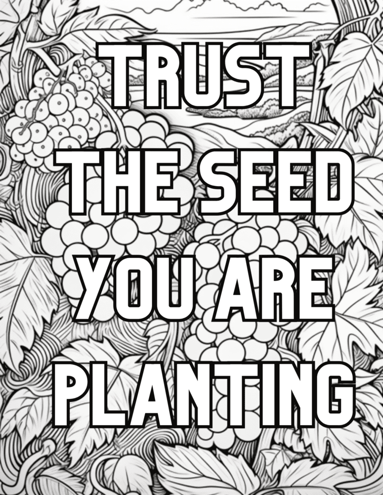20+ Self care coloring pages FREE! - Soft Life Mama