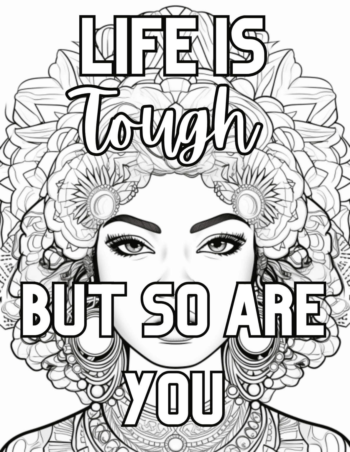 20+ Self care coloring pages FREE! - Soft Life Mama
