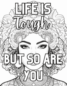 20+ Self care coloring pages FREE! - Soft Life Mama